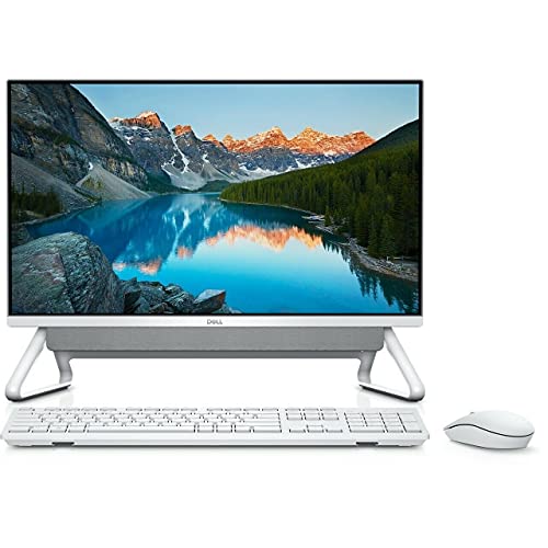 Dell Inspiron 24-5400 23.8" FHD Touchscreen All in One PC - Intel Core i5-1135G7 2.4GHz up to 4.2GHz 12GB Ram 1TB HDD 256GB SSD Webcam WiFi HDMI Windows 10 Home - White(Renewed)