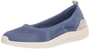 easy spirit women's glitz 2 sneaker, blue 421, 7.5 narrow