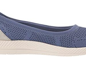 Easy Spirit Women's Glitz 2 Sneaker, Blue 421, 7.5 Narrow