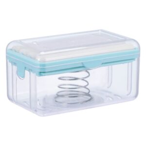 osuner multifunctional bubble box,removable drainers, dish foam 2 in 1 storage foaming box,roller spring dish