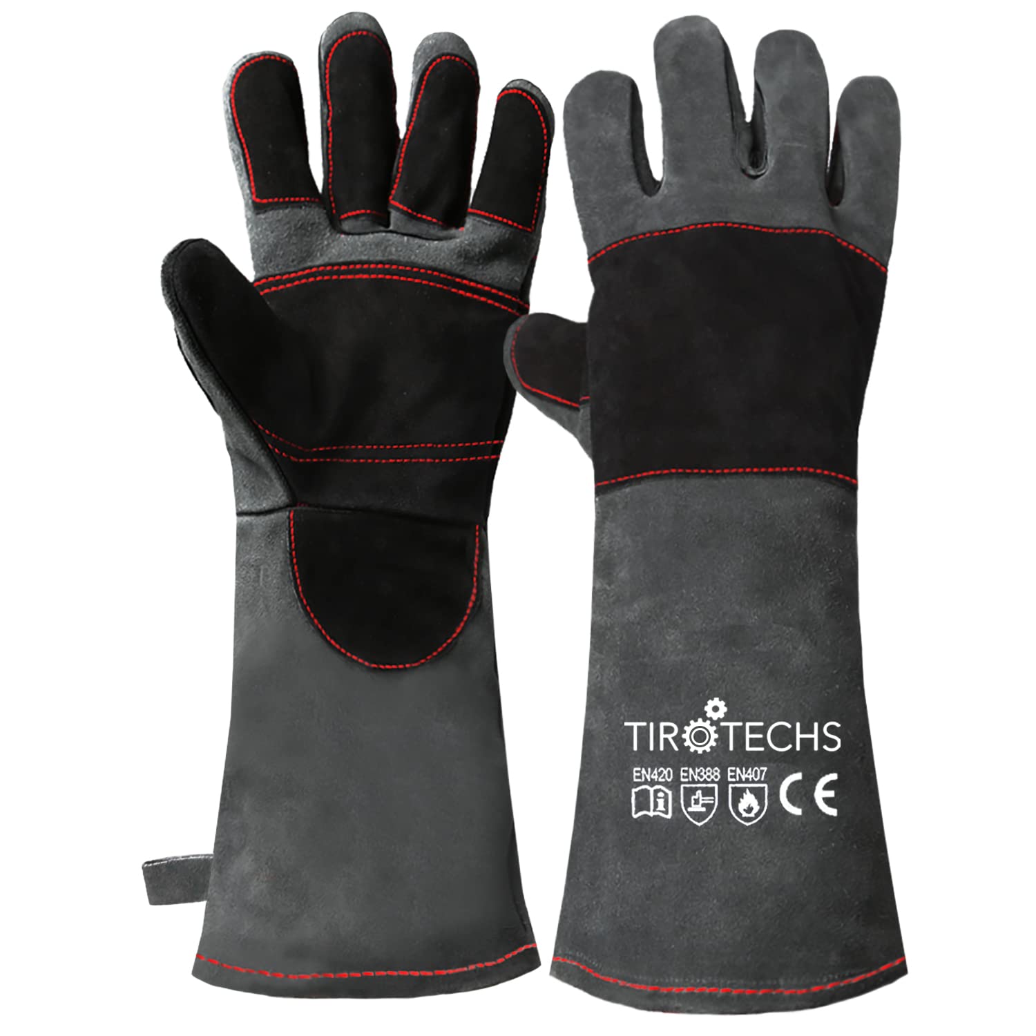 TIROTECHS Bite Proof Animal Handling Gloves, Bite Proof Gloves, Dog Bite Gloves, Dog Bite Proof Gloves, Anti Dog Bite Gloves, Cat Gloves Bite Proof, Cat Grooming Gloves