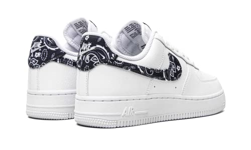 Nike Womens WMNS Air Force 1 Low '07 DH4406 101 Black Paisley - Size 6W