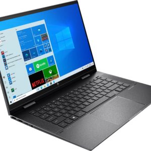 2022 HP Envy 2-in-1 Laptop 15.6 inch FHD Touchscreen 8-Core AMD Ryzen 7 5700U Radeon Graphics 32GB DDR4 1TB NVMe SSD WI-FI 6 Win 11 Pro Fingerprint Backlit Keyboard w/ 32GB USB Drive