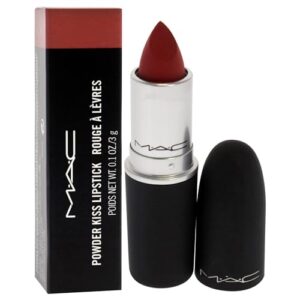 MAC Powder Kiss Lipstick - Stay Curious for Women - 0.1 oz Lipstick