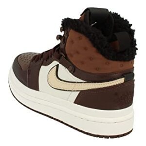 Nike Air Jordan 1 Acclimate Womens Trainers DC7723 Sneakers Shoes (UK 4 US 6.5 EU 37.5, Brown basal Oatmeal 200)