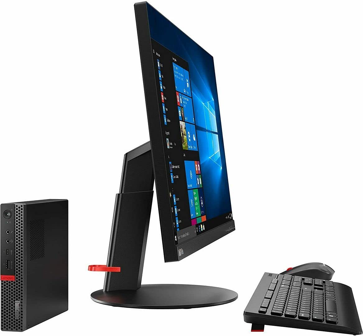 Lenovo ThinkCentre M920q Tiny Desktop,Intel 6 Core i5-8500T,16GB RAM,New 512GB NVME SSD,HDMI,DisplayPort,WiFi,Bluetooth,Wireless Keyboard Mouse,Windows 11 (Renewed)