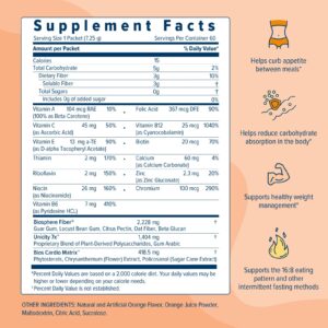 UNICITY BALANCE ORANGE - Stay Full Longer by Slowing Carbohydrate Absorption (60 Packets). Helps Support a Healthy Digestive System and Keeps Your Body Well Maintained (30-Day Supply)