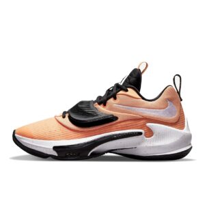 nike zoom freak 3 mens basketball shoes orange chalk/white-black size 9