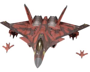 kotobukiya ace combat: cfa-44 1:144 scale plastic model kit, multicolor