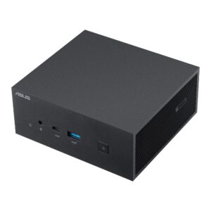 asus pn63-s1 mini pc barebone with intel core i3-1115g4 mobile processor, up to 64gb ddr4 ram, triple storage design, wifi 6, bluetooth, usb-c with vesa mount