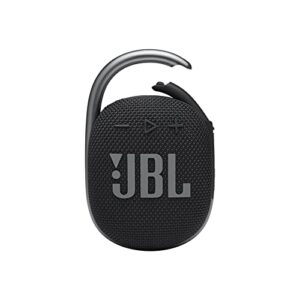 jbl clip 4 - speaker - for portable use - wireless - bluetooth - 5 watt - black