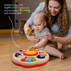 Serdios Baby Activity Table,Touch and Explore Table,Learn and Musical Table,for Baby Toy 3 to 18 Months