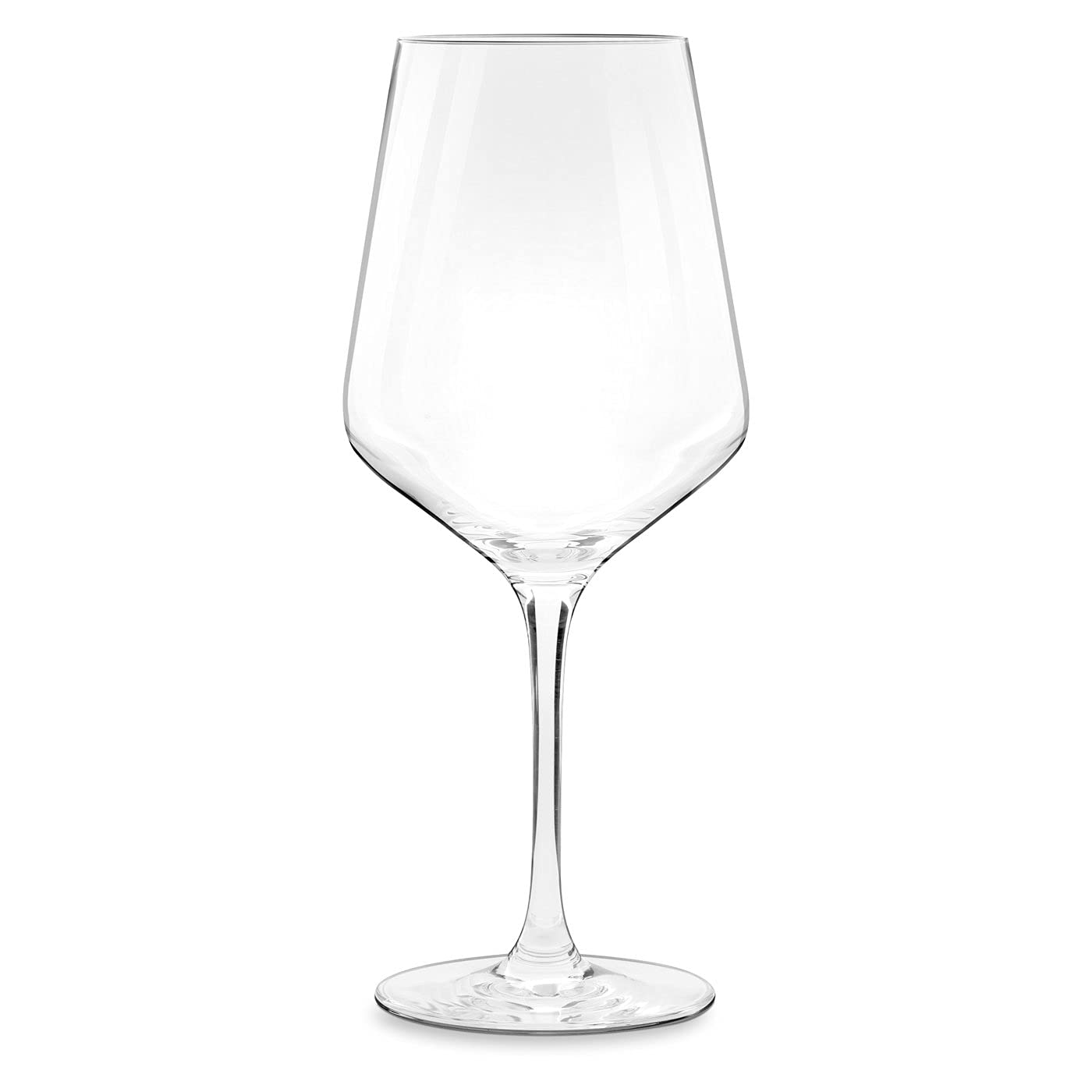 Maverton Wine Glass for man - Premium XL Crystal Glass with Engraving - 17.9 oz. Capacity - For Him - For Birthday - For wine connoisseur - Stemware for Christmas - Bday