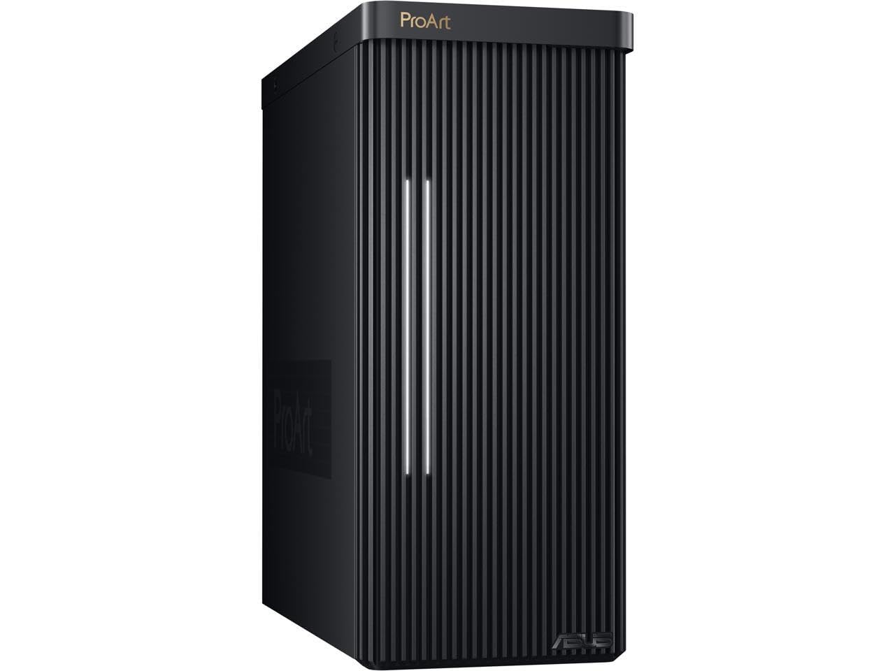 ASUS ProArt Station PD5 prebuilt Desktop, Intel Core i7 Processor, 32GB DDR4, 1TB PCIe SSD, Nvidia RTX 3070, Windows 11 Home, PD500TC-PH778, Black