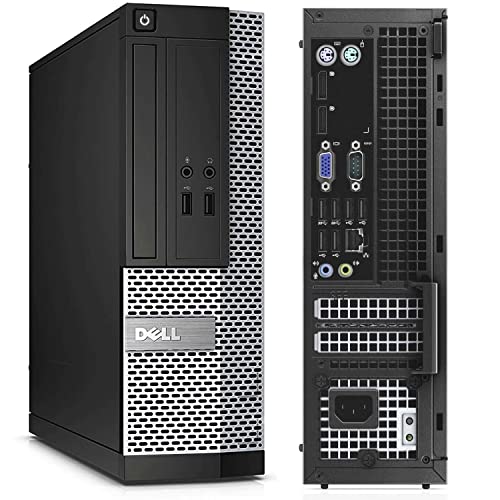 Dell OptiPlex 7020 Computer Desktop PC, Intel Core i5, 8GB RAM, 1TB HDD, MTG New 22 inch LED Monitor, RGB Speaker and Keyboard Mouse, WiFi, Windows 10 Pro (Renewed)