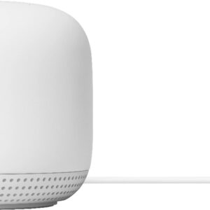 Google Nest WiFi AC1200 Add-on Point Range Extender - Snow (1600 sq ft Coverage) (Renewed)