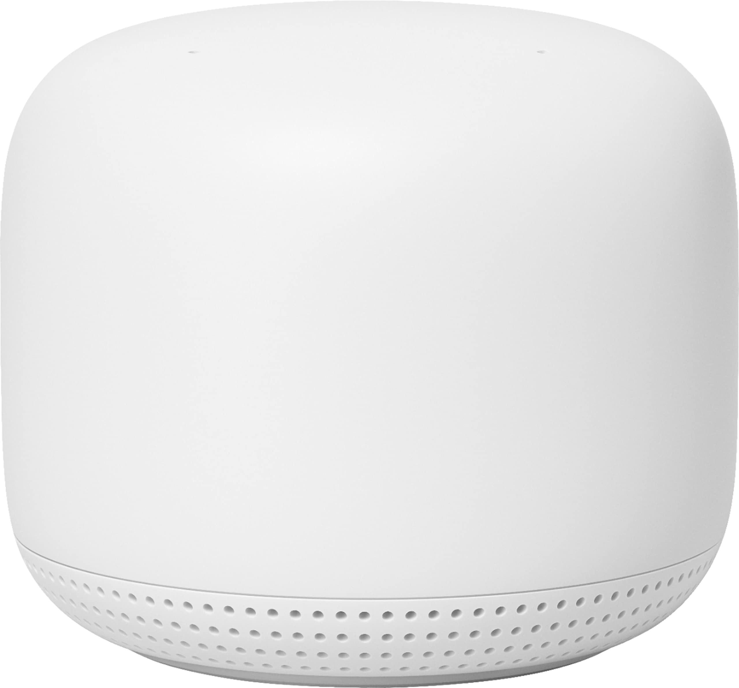 Google Nest WiFi AC1200 Add-on Point Range Extender - Snow (1600 sq ft Coverage) (Renewed)