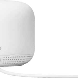 Google Nest WiFi AC1200 Add-on Point Range Extender - Snow (1600 sq ft Coverage) (Renewed)