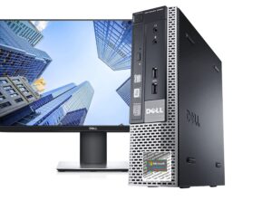 dell optiplex 9020 usff pc, intel core i7-4770s, 16gb ram, 1tb ssd wifi, dvd-rw, 24 lcd, windows 10 pro (renewed)