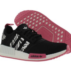 adidas Womens NMD R1 W Running Shoe, Black/Rose Tone/White, 7.5 US