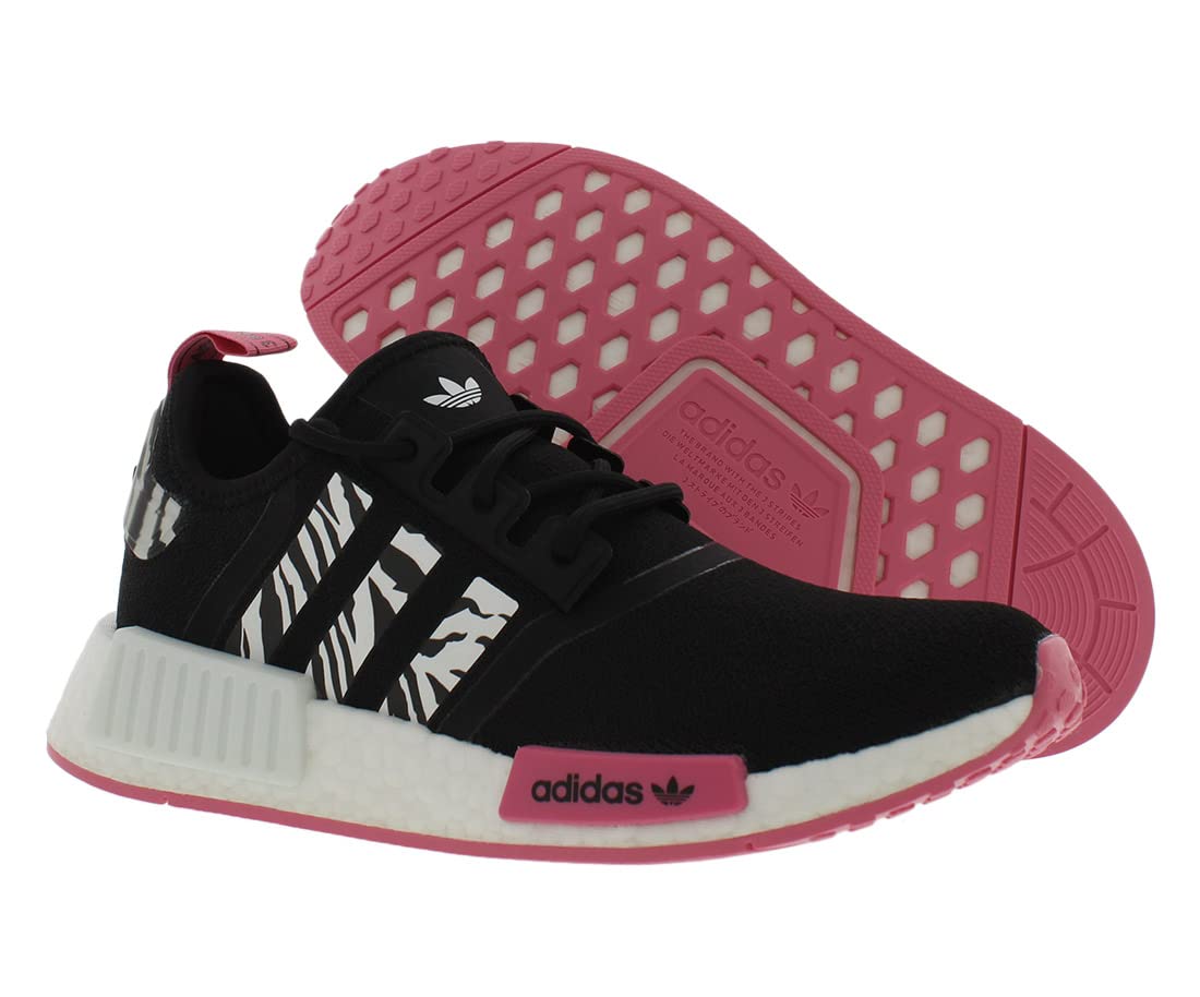 adidas Womens NMD R1 W Running Shoe, Black/Rose Tone/White, 7.5 US