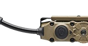 Streamlight 14307 Sidewinder Stalk 76-Lumen Tactical Helmet Light with Flexible Stalk, Includes Battery, Helmet Clip, Arc Rail Mount and Assembly, Coyote