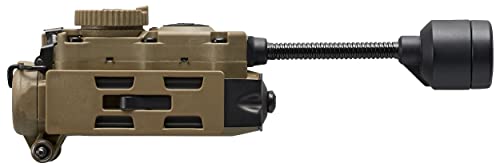 Streamlight 14307 Sidewinder Stalk 76-Lumen Tactical Helmet Light with Flexible Stalk, Includes Battery, Helmet Clip, Arc Rail Mount and Assembly, Coyote