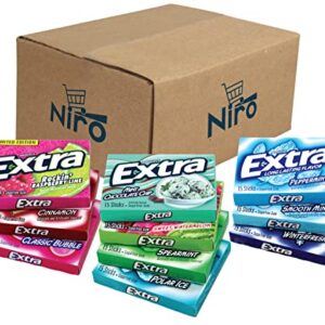 Niro Assortment | Extra Long Lasting Flavor Sampler Pack | Sugar-Free | Assorted Flavor (6 Pack) Receive 6 out of 10 flavors