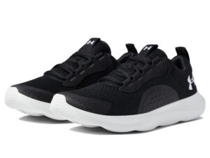 under armour victory black/jet gray/white 10 b (m)