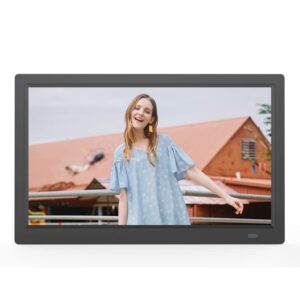 RAYPODO 13.3 inch Mount Monitor with Capacitive Touchscreen, Support Android and Linux System (White)