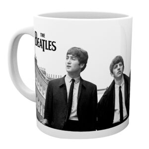 abystyle gbeye the beatles in london ceramic coffee tea mug 11 oz. music artist band drinkware home & kitchen essential gift