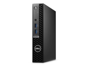 dell optiplex 7010 desktop computer - intel core i5 13th gen i5-13500t tetradeca-core (14 core) 1.60 ghz - 8 gb ram ddr4 sdram - 256 gb m.2 pci express nvme ssd - micro pc - black - w11p