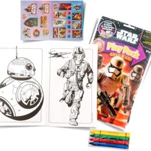 Star Wars Model Ships Activity Book Set - 4 Pc Star Wars Model Book Bundle with Build Your Own X-Wing and The Last Jedi Book and Model (Star Wars Craft Kits for Kids, Boys, and Girls)