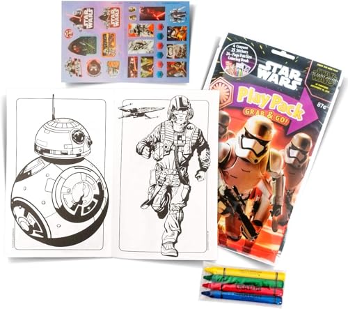 Star Wars Model Ships Activity Book Set - 4 Pc Star Wars Model Book Bundle with Build Your Own X-Wing and The Last Jedi Book and Model (Star Wars Craft Kits for Kids, Boys, and Girls)