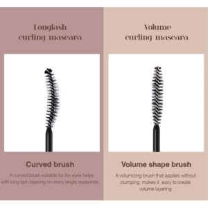 Mude longlash curling mascara (01 Black)