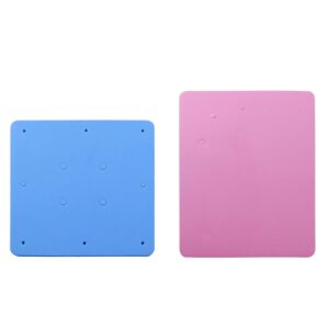 yyangz 2pcs fondant foam pad, clay modelling tools, shaping fondant sugarcraft modeling pad, sugar flower gum chocolate clay modeling tools drying tray for handmade diy sugarcraft cake decor