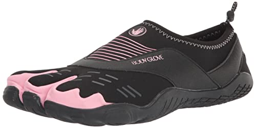 Body Glove Women's Cinch Water Shoe, Black/Prism Pink, 8