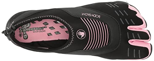 Body Glove Women's Cinch Water Shoe, Black/Prism Pink, 8