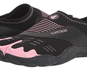 Body Glove Women's Cinch Water Shoe, Black/Prism Pink, 8