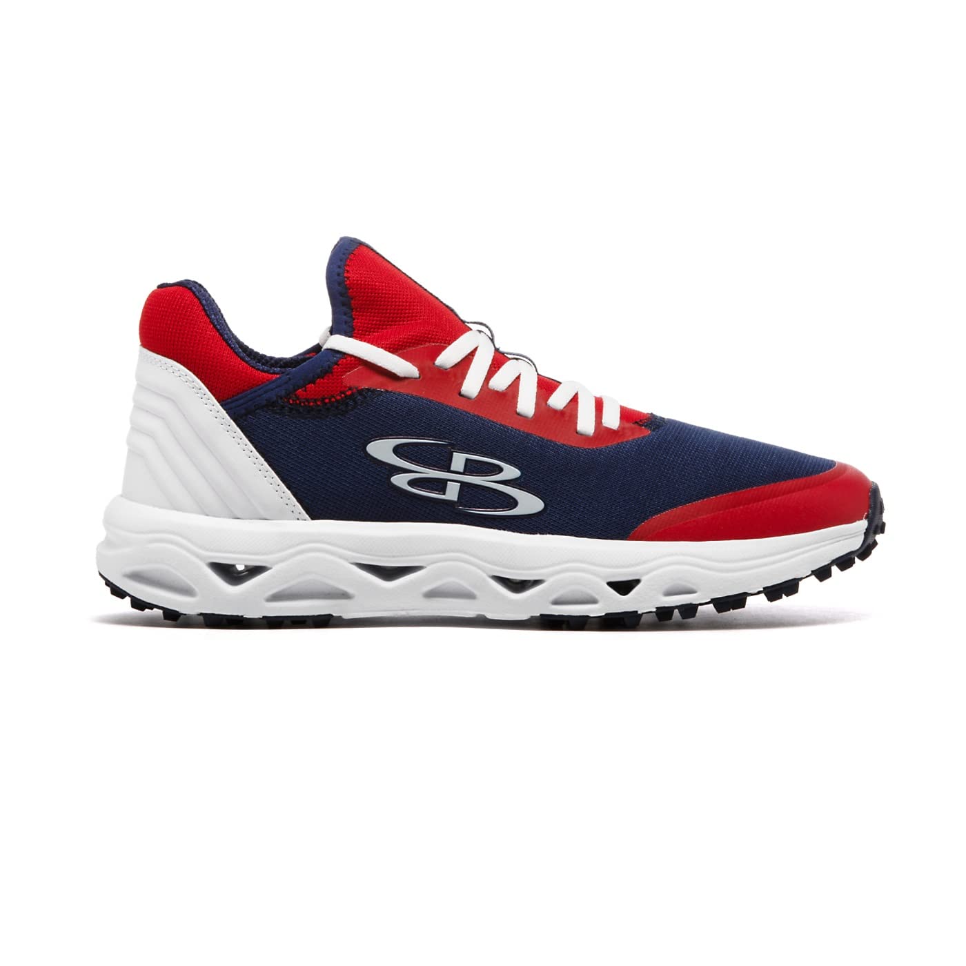 Boombah Women's Raptor Prime Turf Navy/White/Red - Size 9