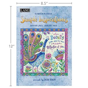 LANG SIMPLE INSPIRATIONS™ 2023 MONTHLY PLANNER (23991012116)