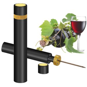 wine opener travel portable pocket air pressure pump wine bottle opener assemblable design corkscrew 7s quick bottle opening for home, restaurant, party