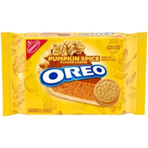 oreo pumpkin spice sandwich cookies, limited edition, 12.2 oz