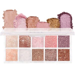 amy's diary white glitter purple gold pink brown shimmer eye eyeshadow make up palette pallet,10 colors glitter shimmer eye shadow palette makeup for girl