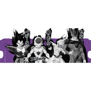 ABYSTYLE Dragon Ball Z Kakarot Villans Ceramic Tea Coffee Mug 16 Oz. Features Raditz, Vegeta, Frieza, Buu and Cell DBZ Drinkware Dishwasher Microwave Safe Anime Manga Merch