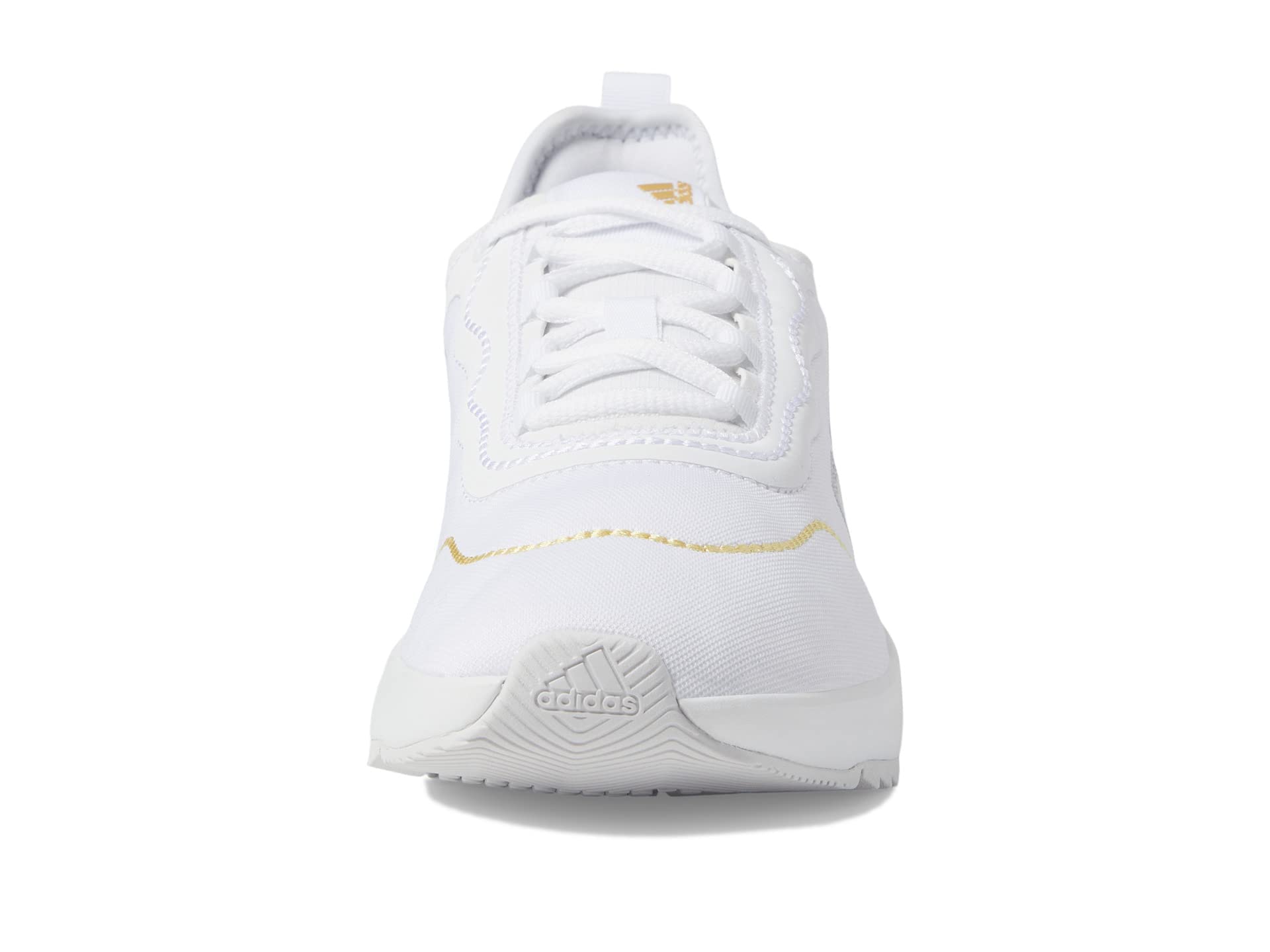 adidas Comfort Runner White/White/Matte Gold 5.5 B (M)