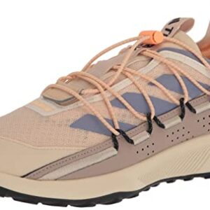 adidas Women's Terrex Voyager 21 Sneaker, Sand Strata/Silver Violet/Acid Orange, 8