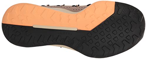 adidas Women's Terrex Voyager 21 Sneaker, Sand Strata/Silver Violet/Acid Orange, 8