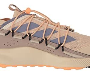 adidas Women's Terrex Voyager 21 Sneaker, Sand Strata/Silver Violet/Acid Orange, 8