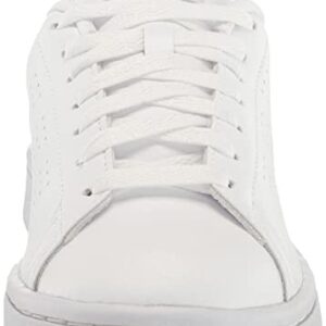 adidas Women's Advantage Sneaker, White/White/Wonder Taupe, 8.5